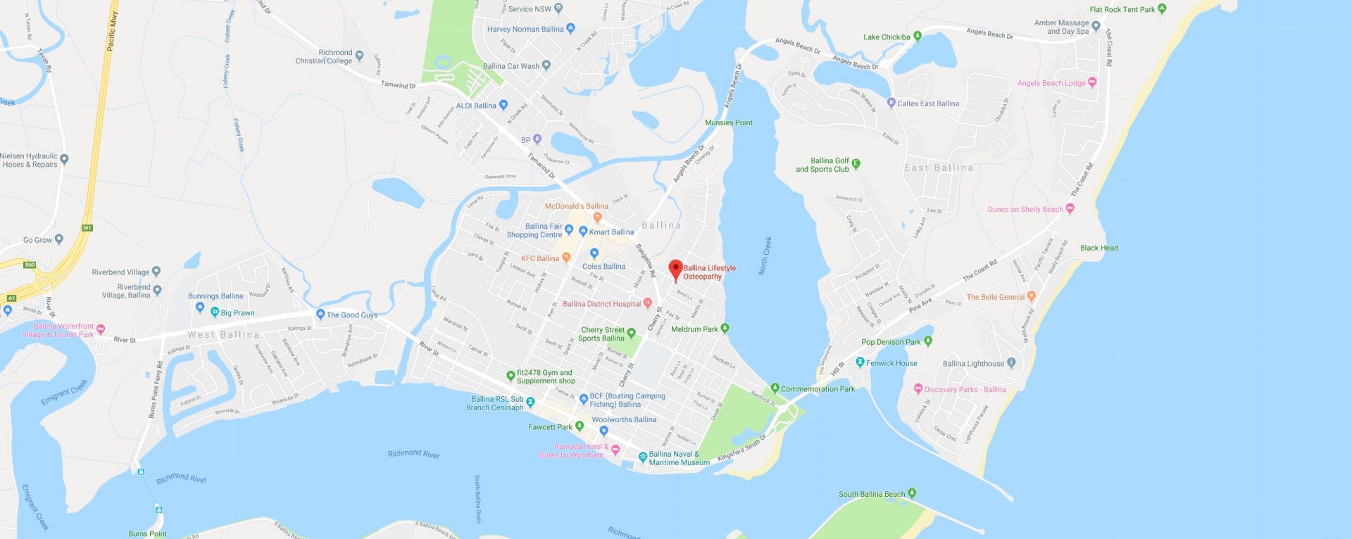 Contact Us | Ballina Osteopath | Ballina Lifestyle Osteopathy